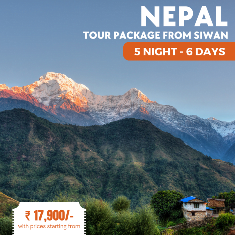 Nepal Tour Package from Gorakhpur - 4N5D - Siddhi Tourism